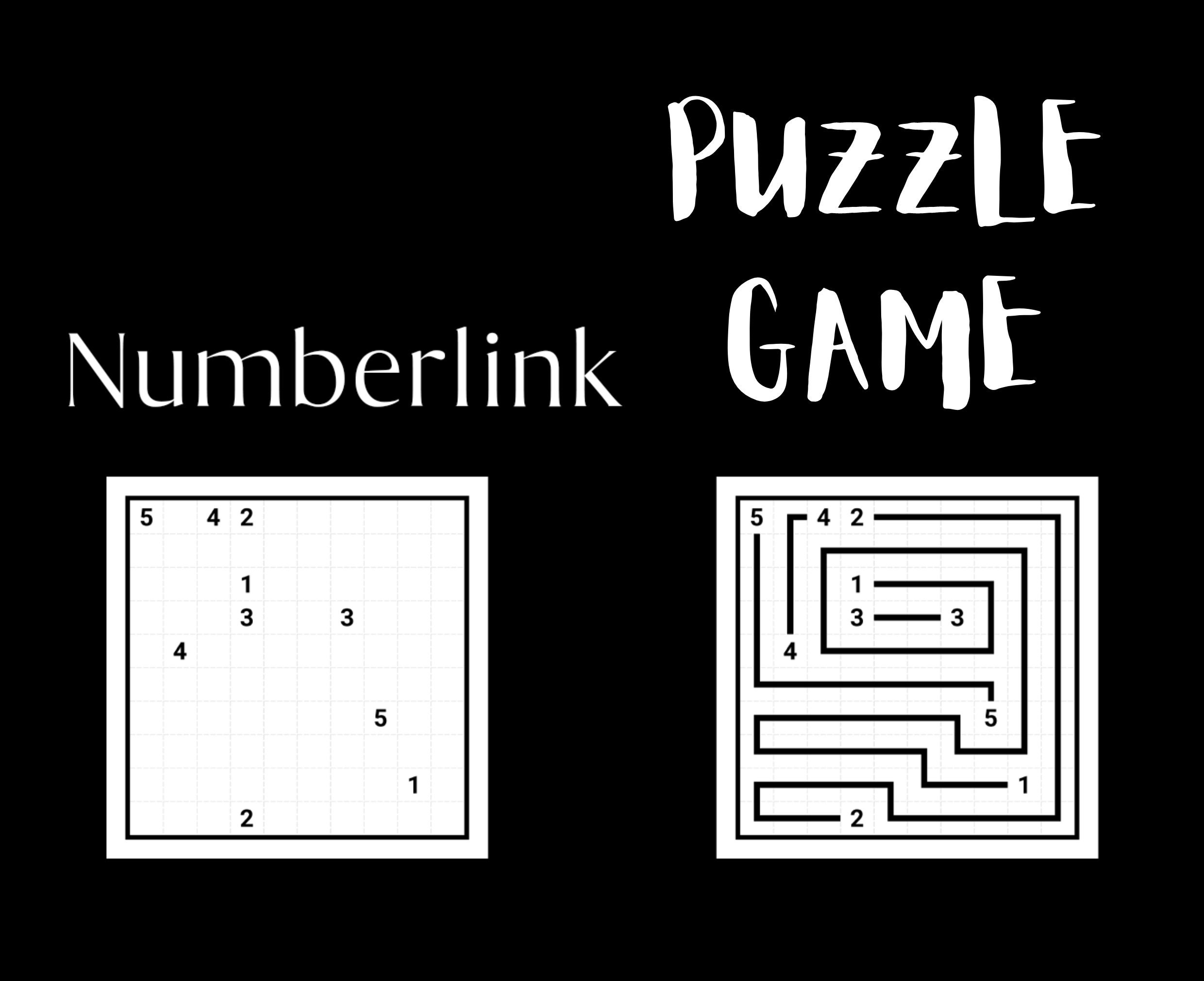 Activity Pages for All Ages Numberlink Puzzles Logic - Etsy