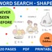 120 Word Search Puzzles SHAPE Word Search Ages 8 to 12 Printable ...