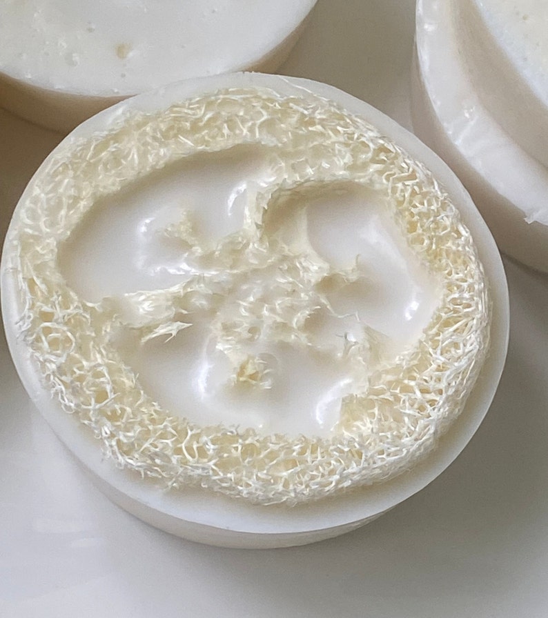 Handmade Loofah Soap: Natural Exfoliating Soap Bar - Etsy