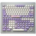 139PCS Sweet Dream Theme Keycaps Set, Purple Keycap Set, Mechanical ...