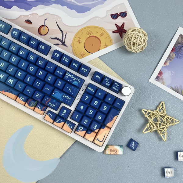 Ocean Keycaps - Etsy