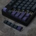 141PCS Black Lotus Theme Keycaps Set, Purple Keycap Set, Cherry Keycaps ...