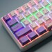 139PCS Sweet Dream Theme Keycaps Set, Purple Keycap Set, Mechanical ...