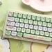95keys Matcha Dog Theme Keycap Set,green Keycap,moa Keycap,pbt Keycap ...