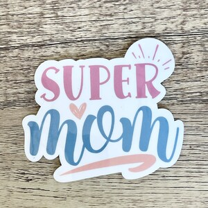 Mom Life Sticker Pack, Water Resistant Water Bottle Sticker, Mothers ...