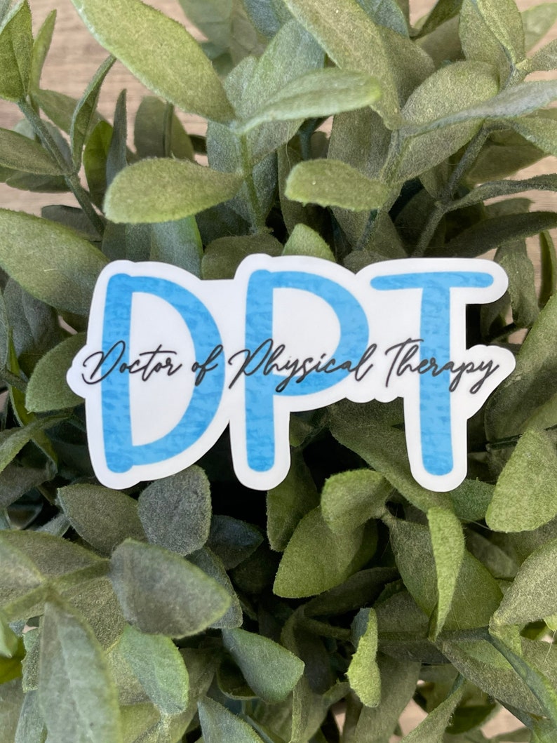 DPT Sticker,physical Therapy Sticker, Water Bottle Sticker, Thank You ...