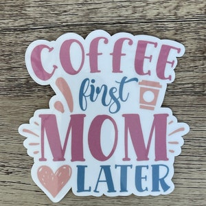 Mom Life Sticker Pack, Water Resistant Water Bottle Sticker, Mothers ...
