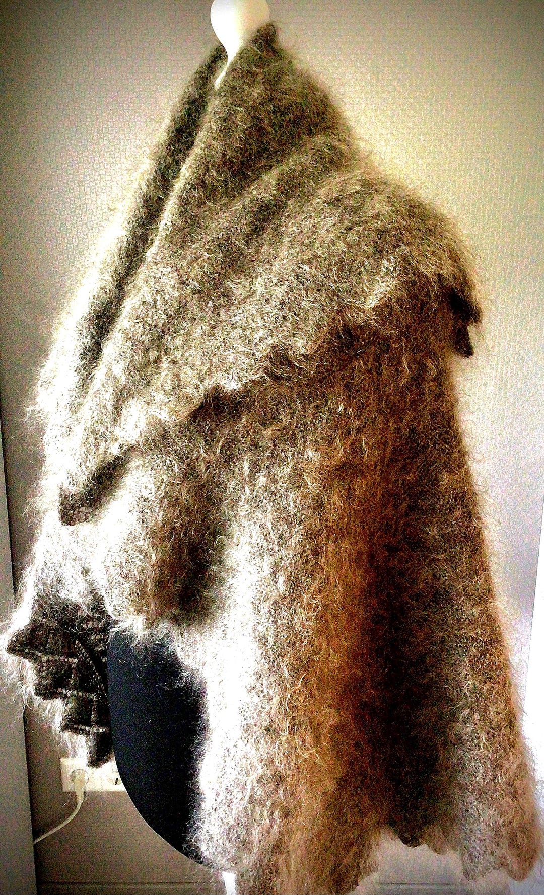 100% Organic Angora Wool, Mohair Scarf, Warm, Chic - Etsy