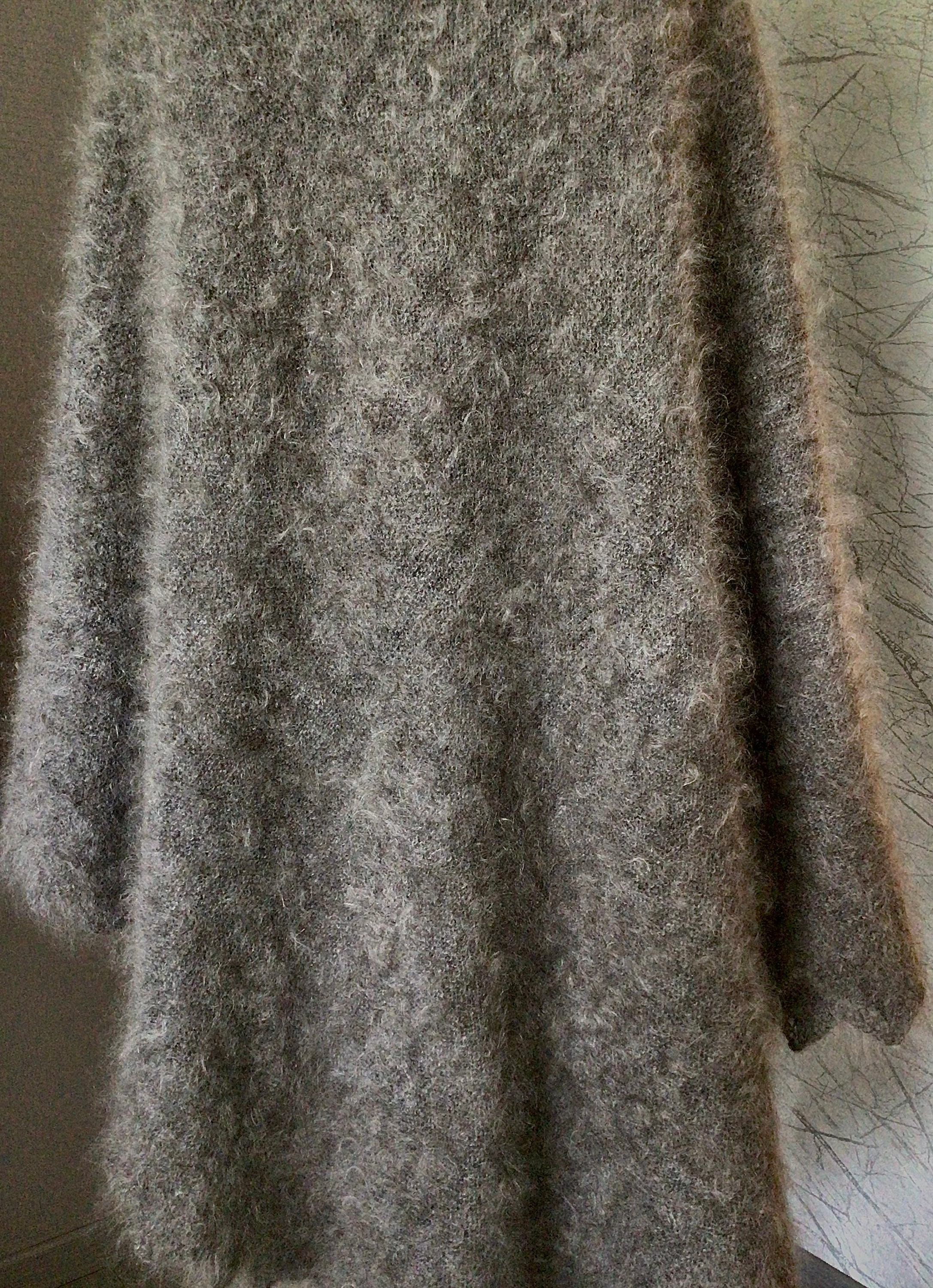 Mohair Scarf, Cloth Made From 100% Ecological Angora Goat Wool ...