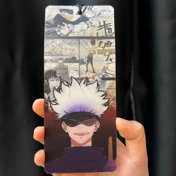Gojo Manga Panel Anime 3D Motion Bookmarks for Books | Etsy