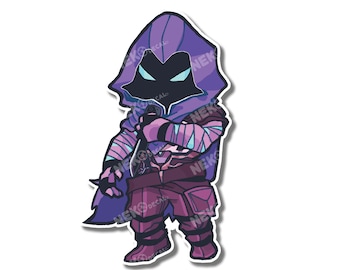 Omen Valorant Chibi - Etsy