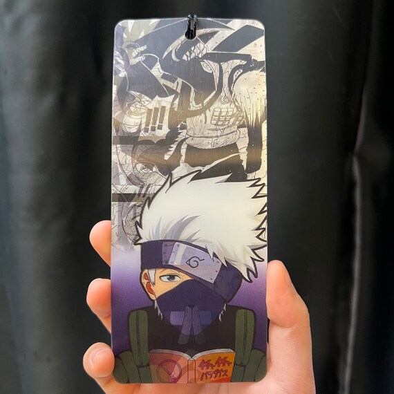 Kakashi Hatake Naruto Manga Panel Anime 3D Motion Bookmarks | Etsy UK