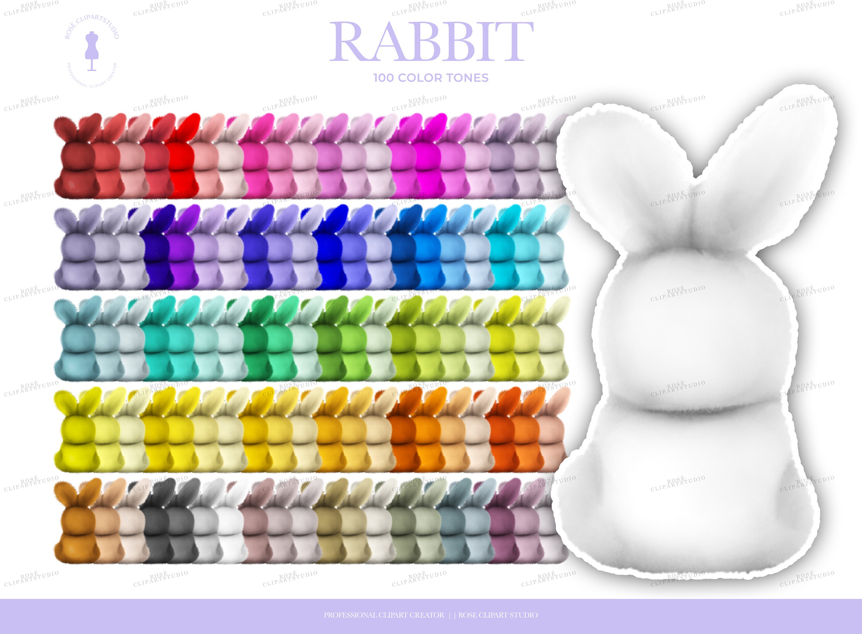 Easter Kids Clipart, Children Clipart,spring Clip Art, Rabbits, Easter ...
