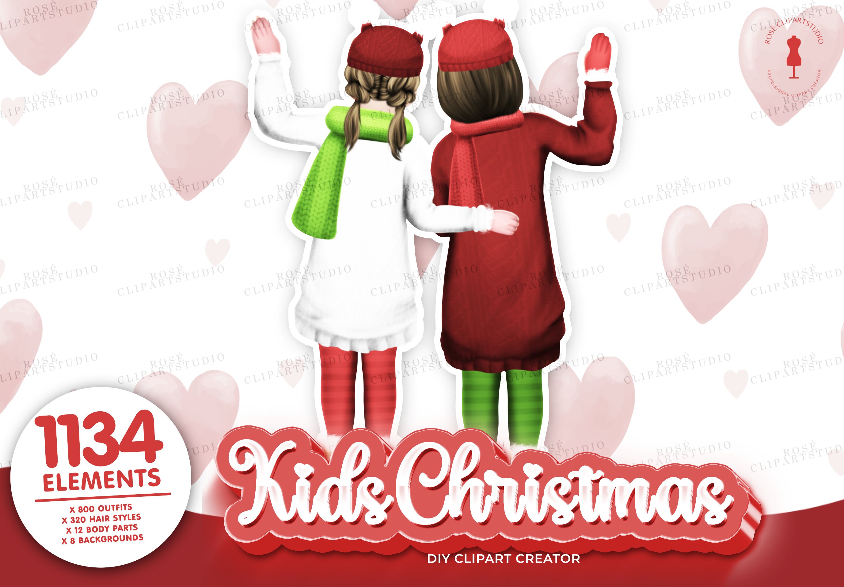Christmas Kids Clipart, Christmasfamily, New Year Clipart, X Mas Family ...