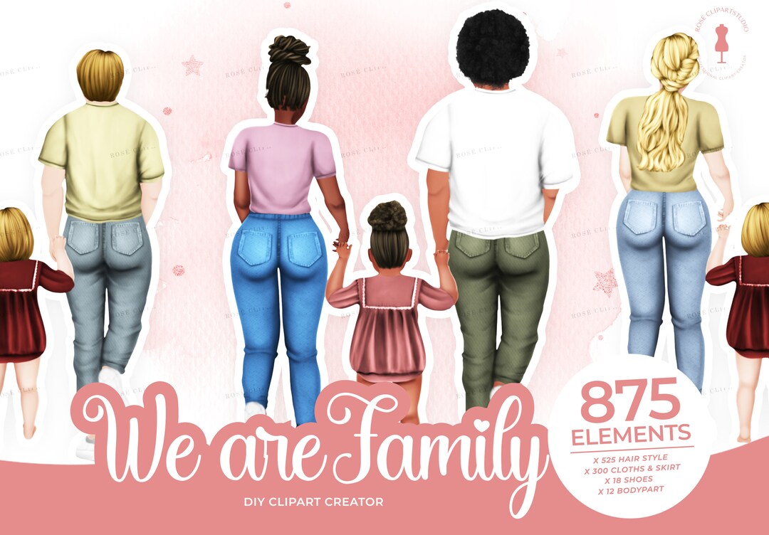 Family Clip Art, Mother Clipart, Parents Clipart, DIY Clip Art, Sitting ...