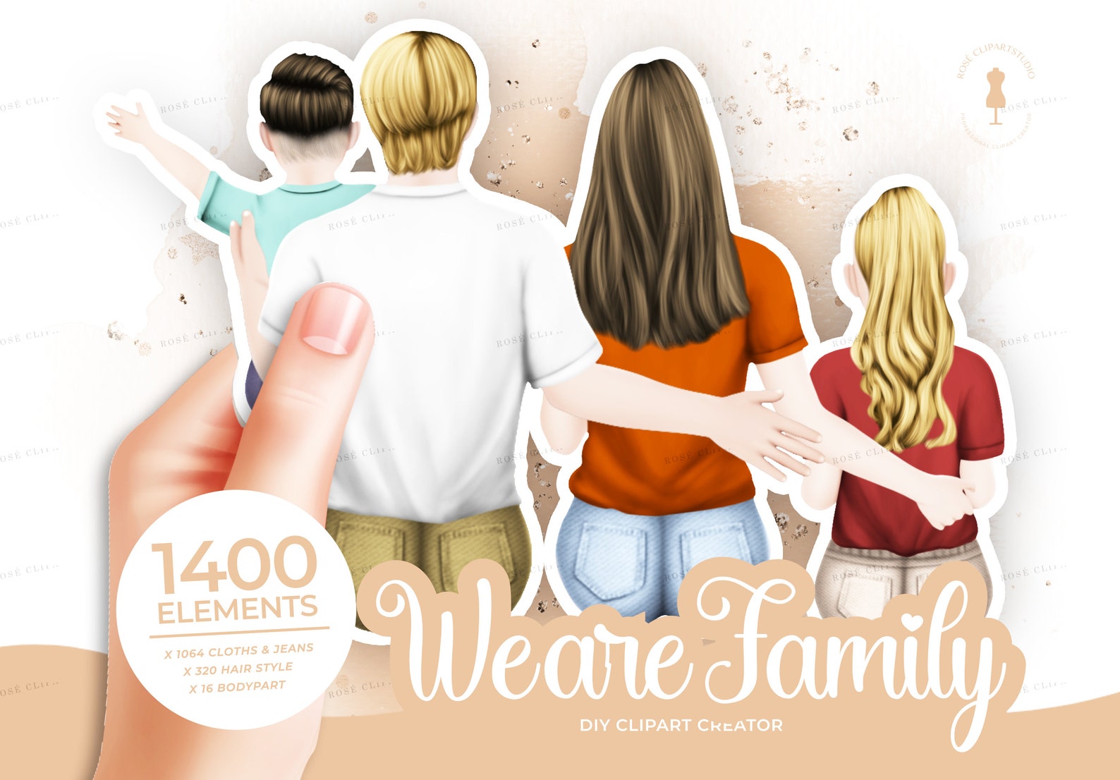 Family Clip Art Mother Clipart Parents Clipart DIY Clip | Etsy