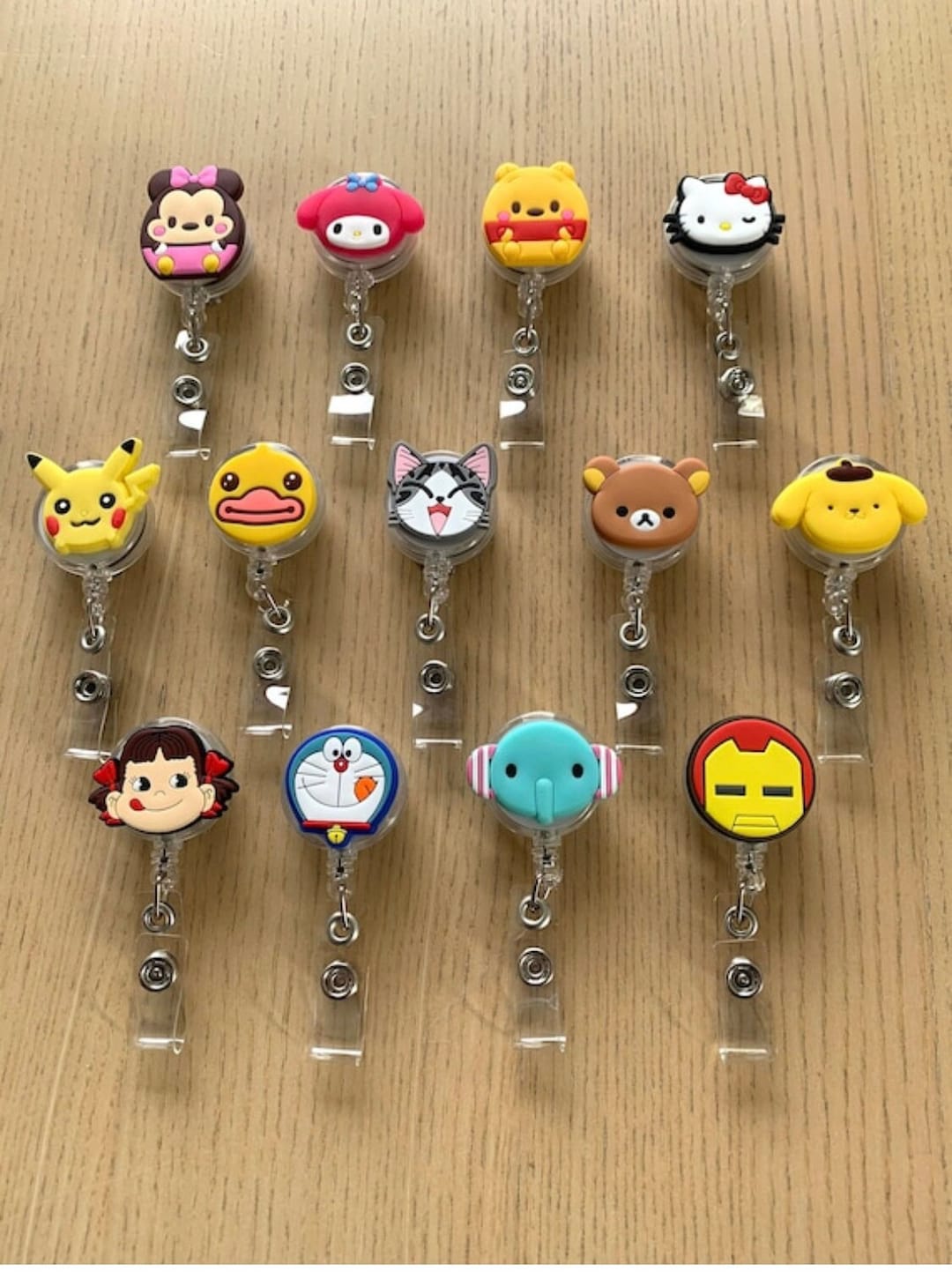 Buy 2 Get 1 Free! Cute Cartoon Badge Reels!! - Etsy