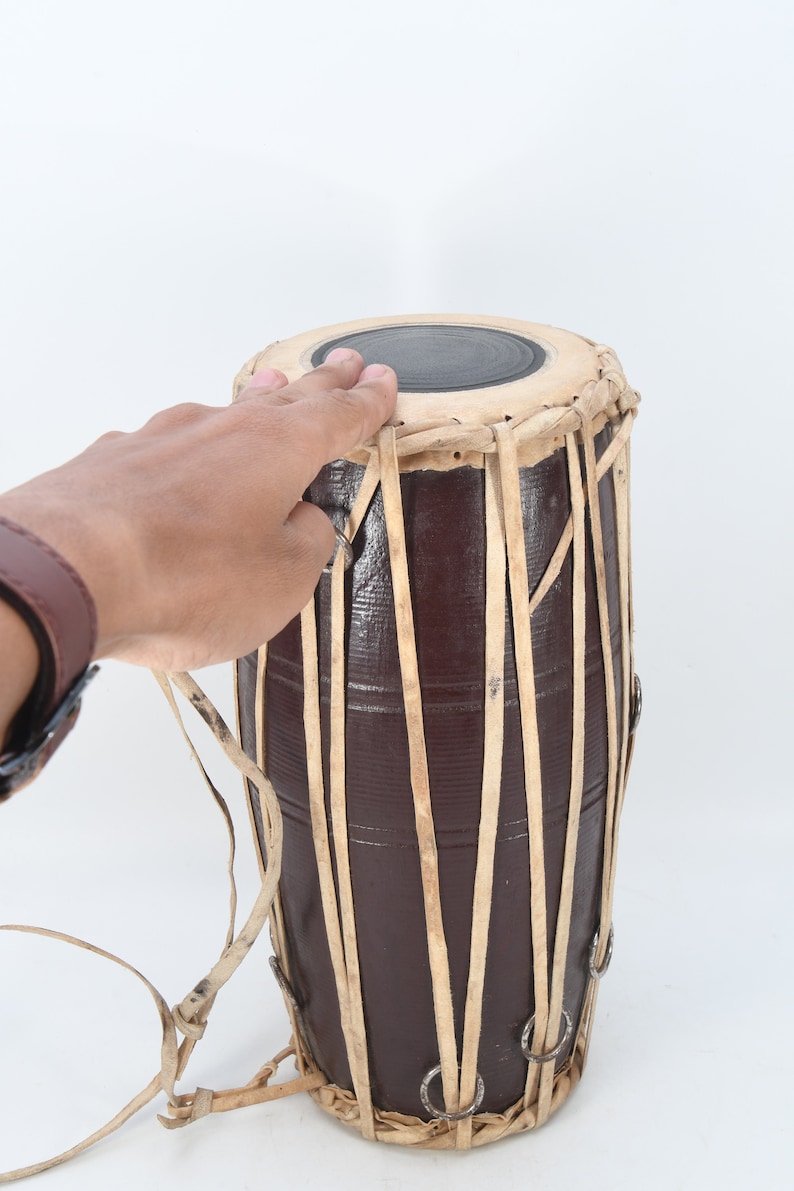 60% OFF!! Handcrafted Nepalese Madal Drum: Authentic Wooden Traditional ...