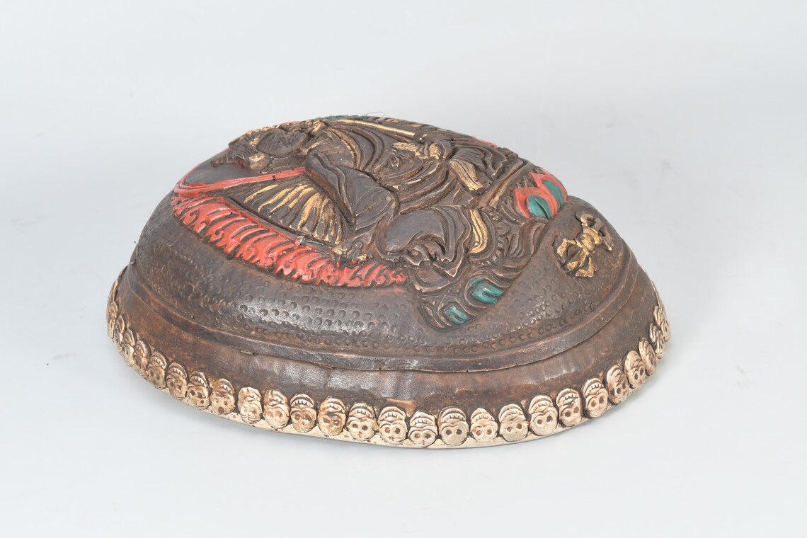 25% OFF!! Vintage Resin Kapala Bowl Handcrafted by Guru Rinpoche ...