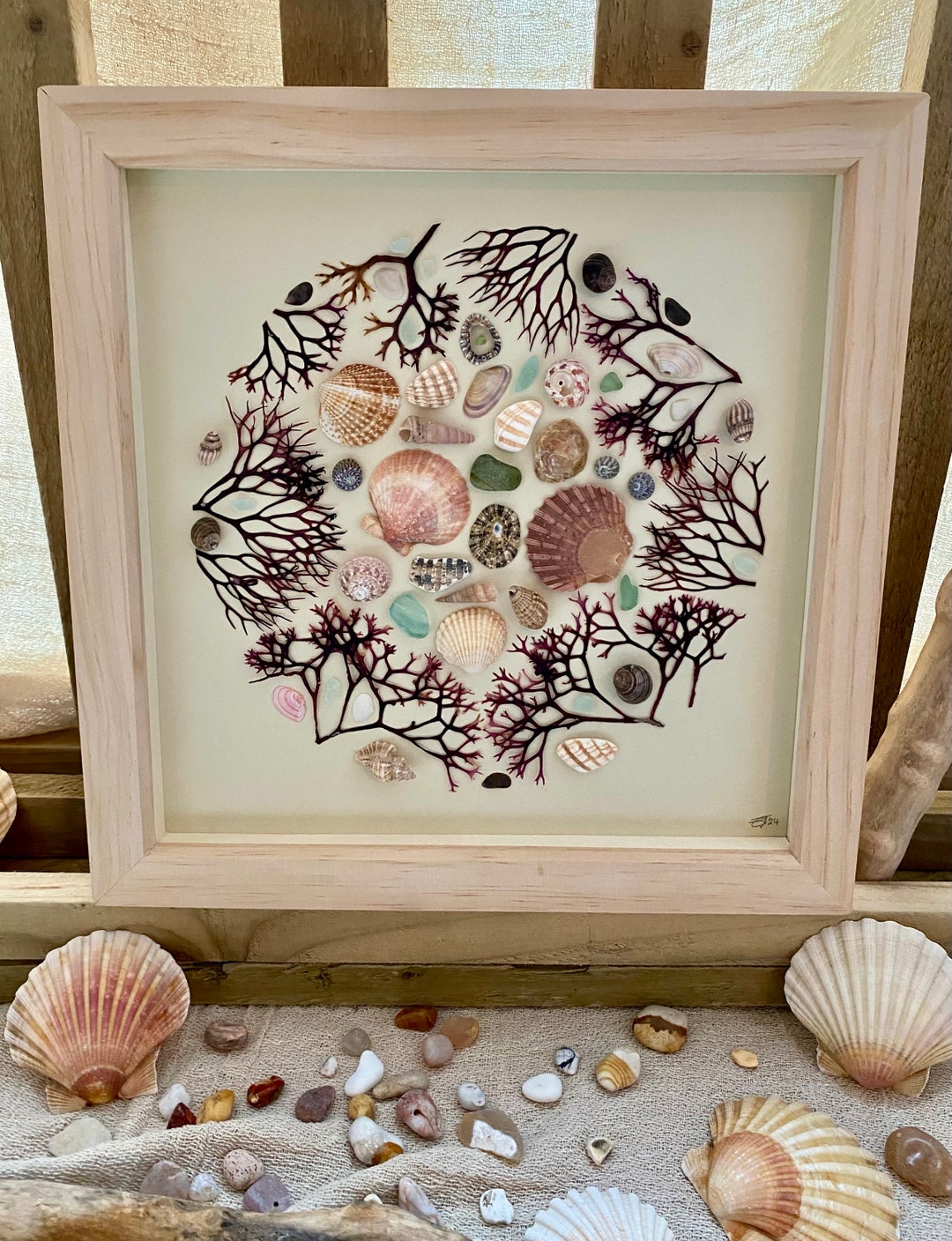 Original Artwork Sidmouth Rockpool, One of a Kind, Hand Made Mosaic ...