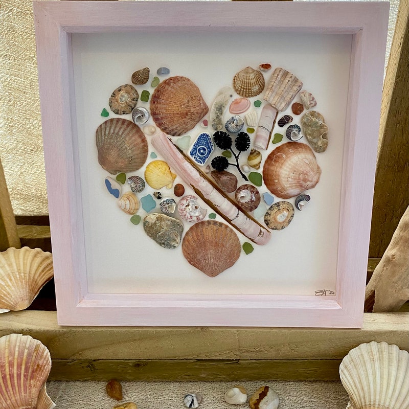 Seashell Heart - Etsy