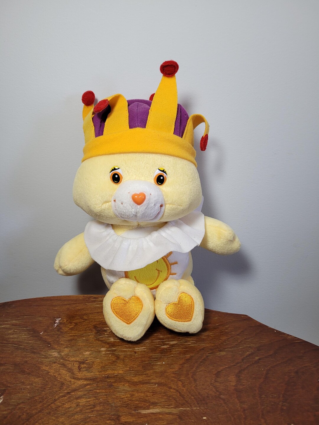 Care Bears 11" King Funshine Bear With Crown - Etsy