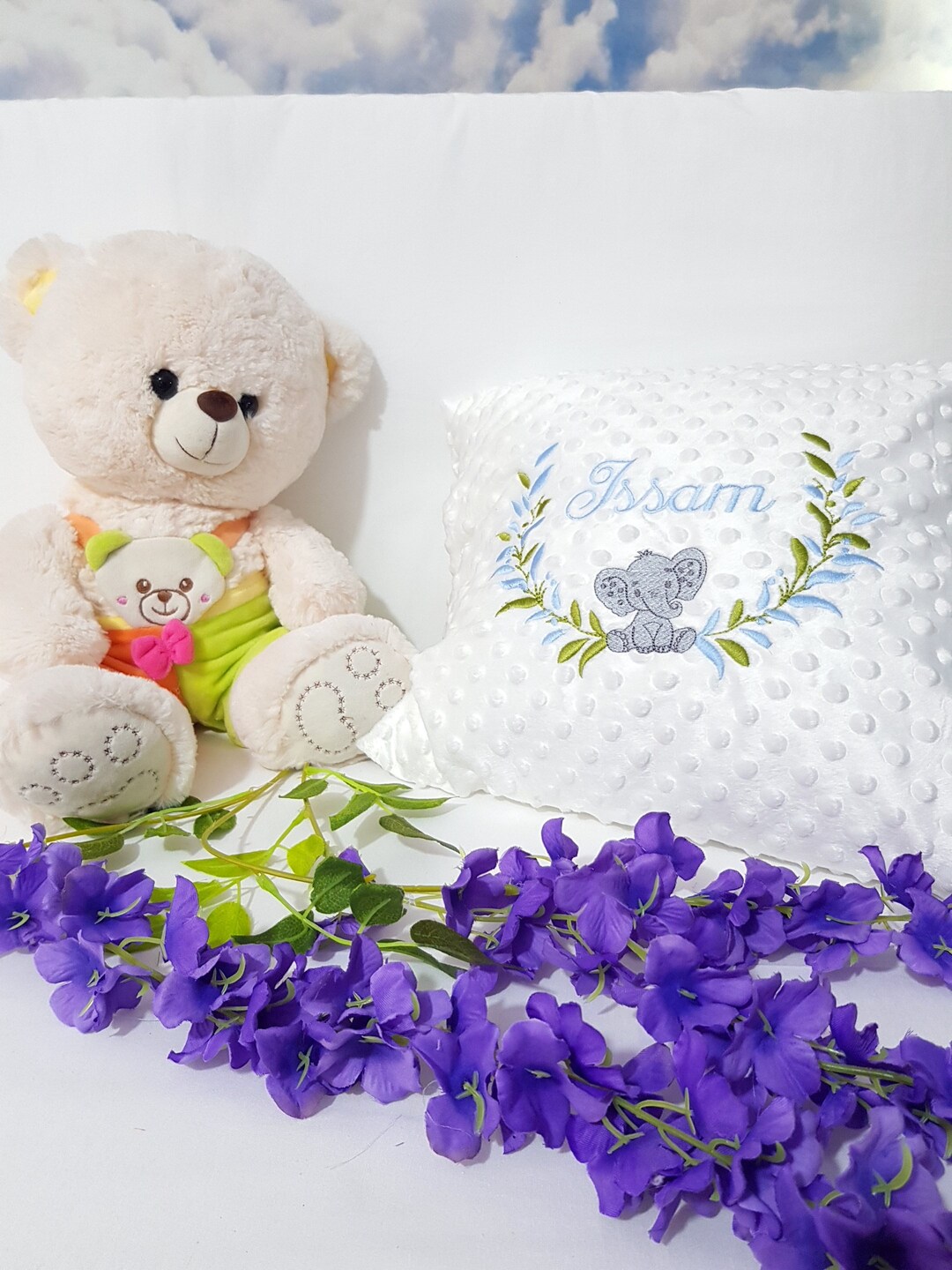 Personalized Baby Blanket | Custom Embroidered Baby Blanket | Baby Gift ...