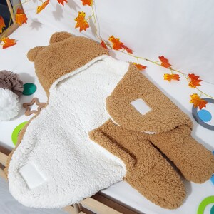 Personalized Embroidered Swaddle | Baby Bear Fleece Swaddle | Super ...