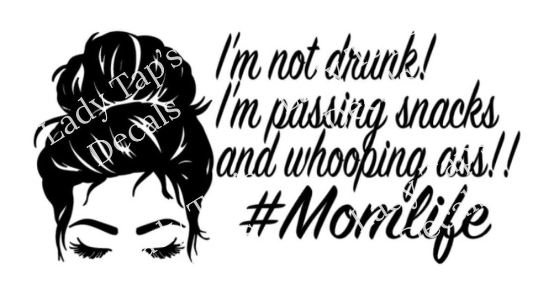 I'm Passing Snacks & Whooping Ass Cut File - Etsy
