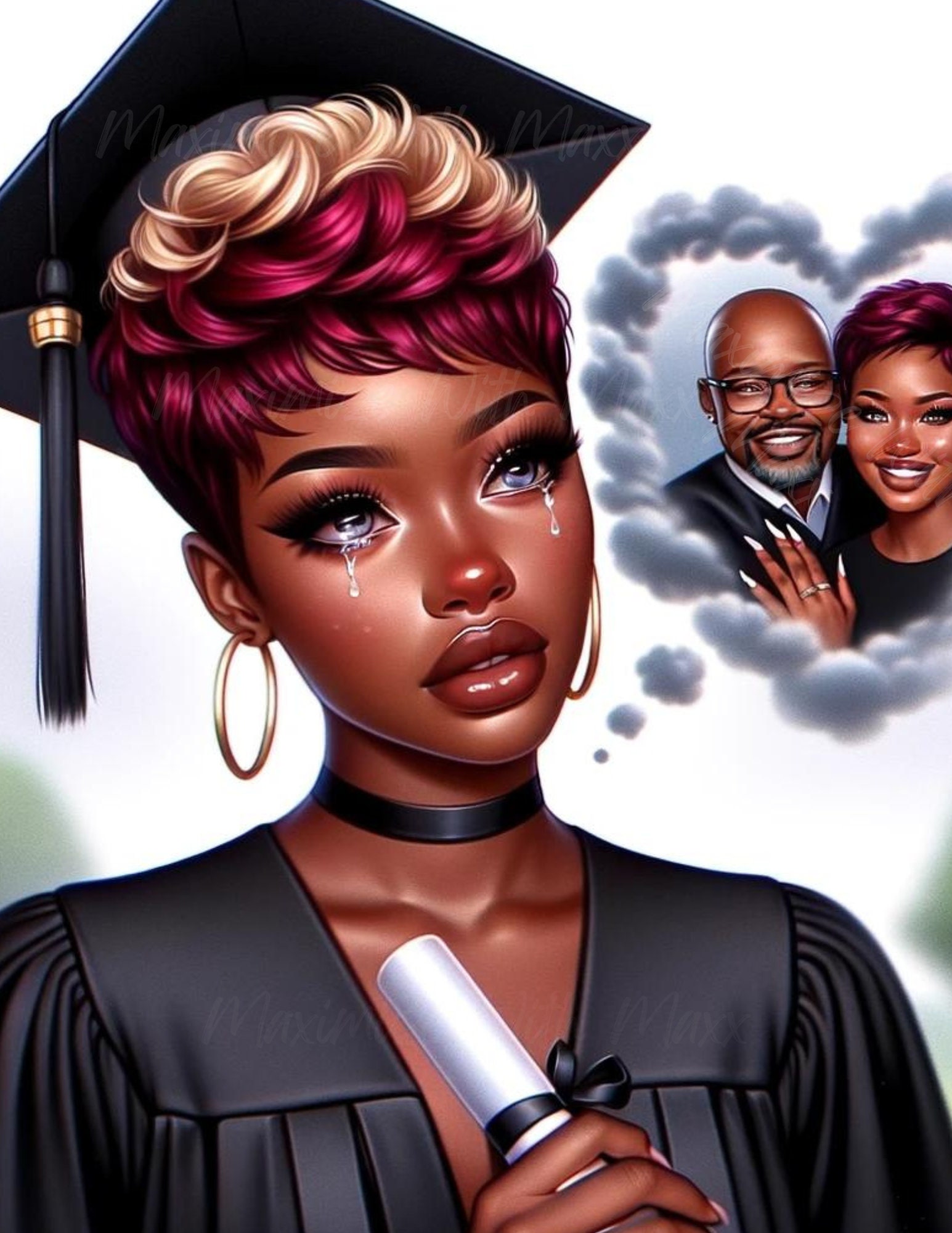 I Did It Graduation Ai Art Prompt Guide - Etsy