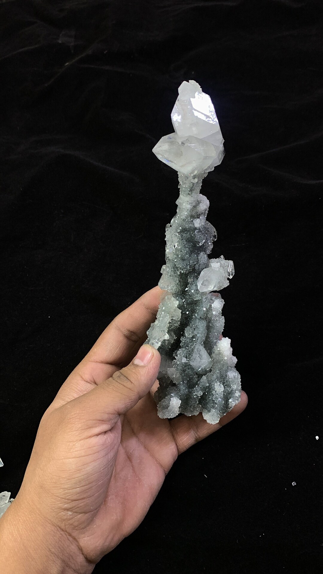 Pinkish Crystal Apophyllite Crystals India Apophyllite - Etsy