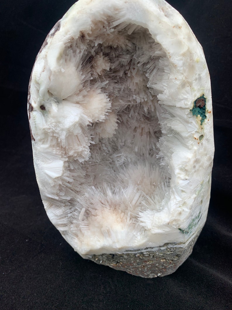 Rare Scolecite Spray Geode Mineral Specimen From India 2.500 Gram - Etsy