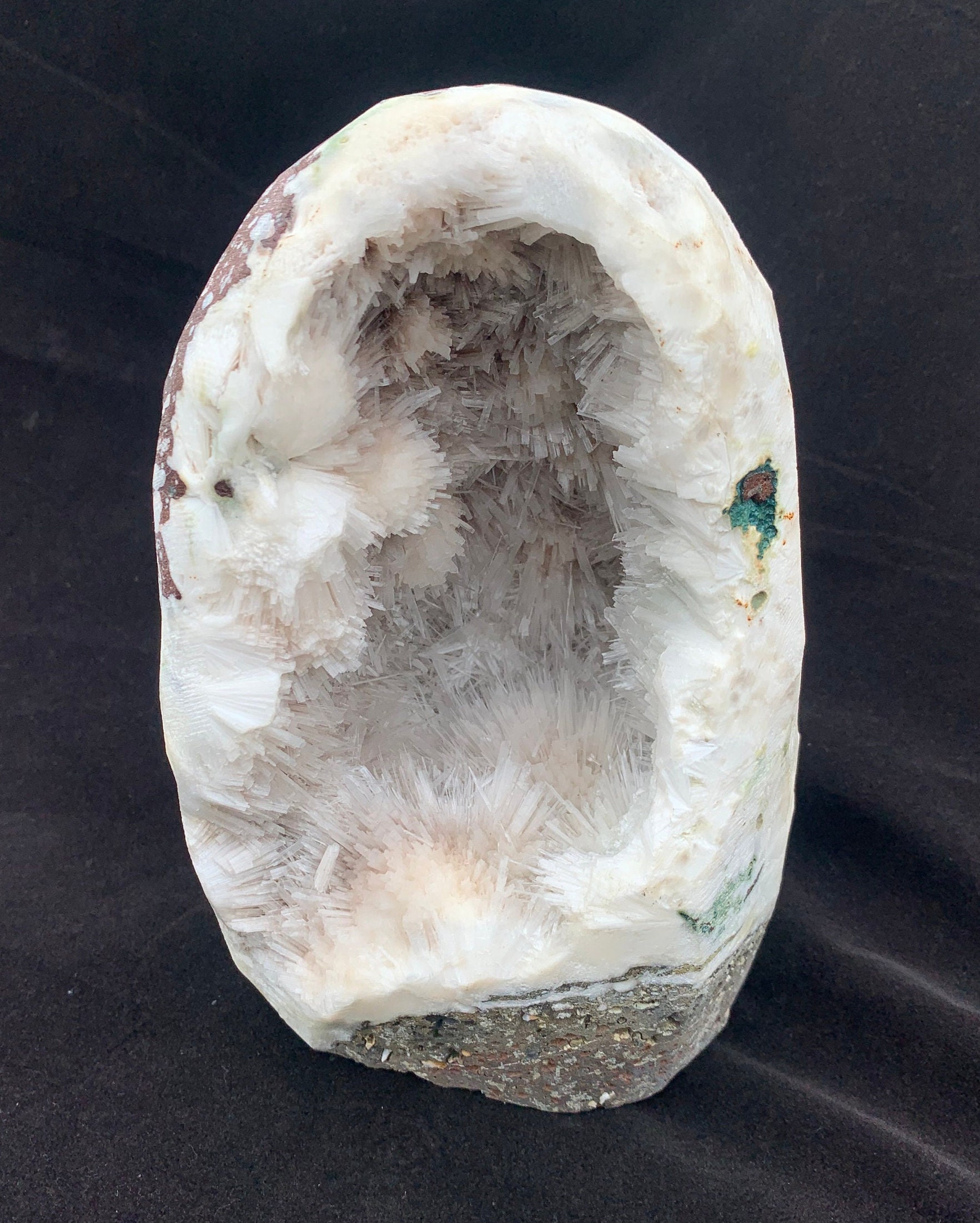 Rare Scolecite Spray Geode Mineral Specimen From India 2.500 Gram - Etsy