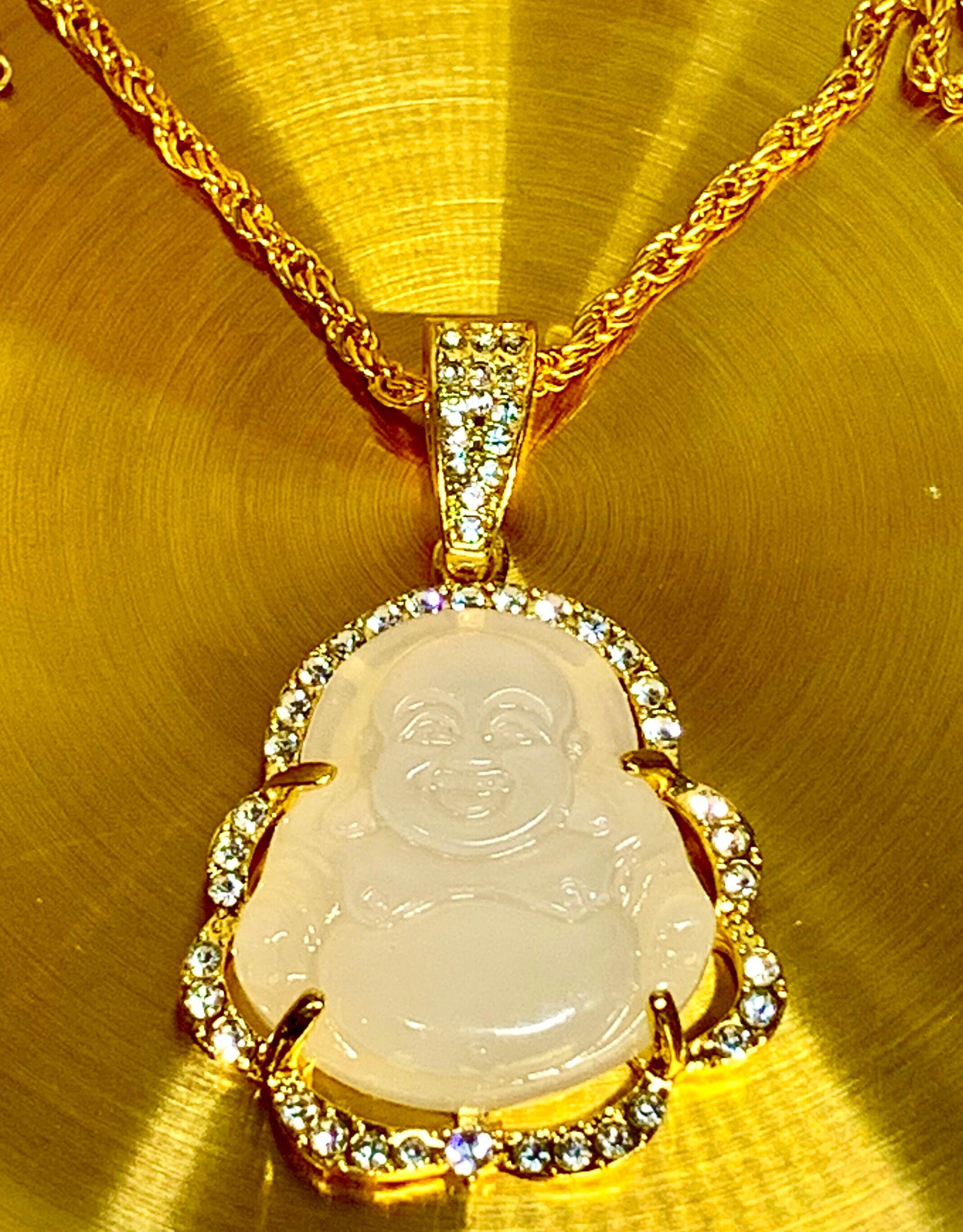 White Buddha Chain - Etsy