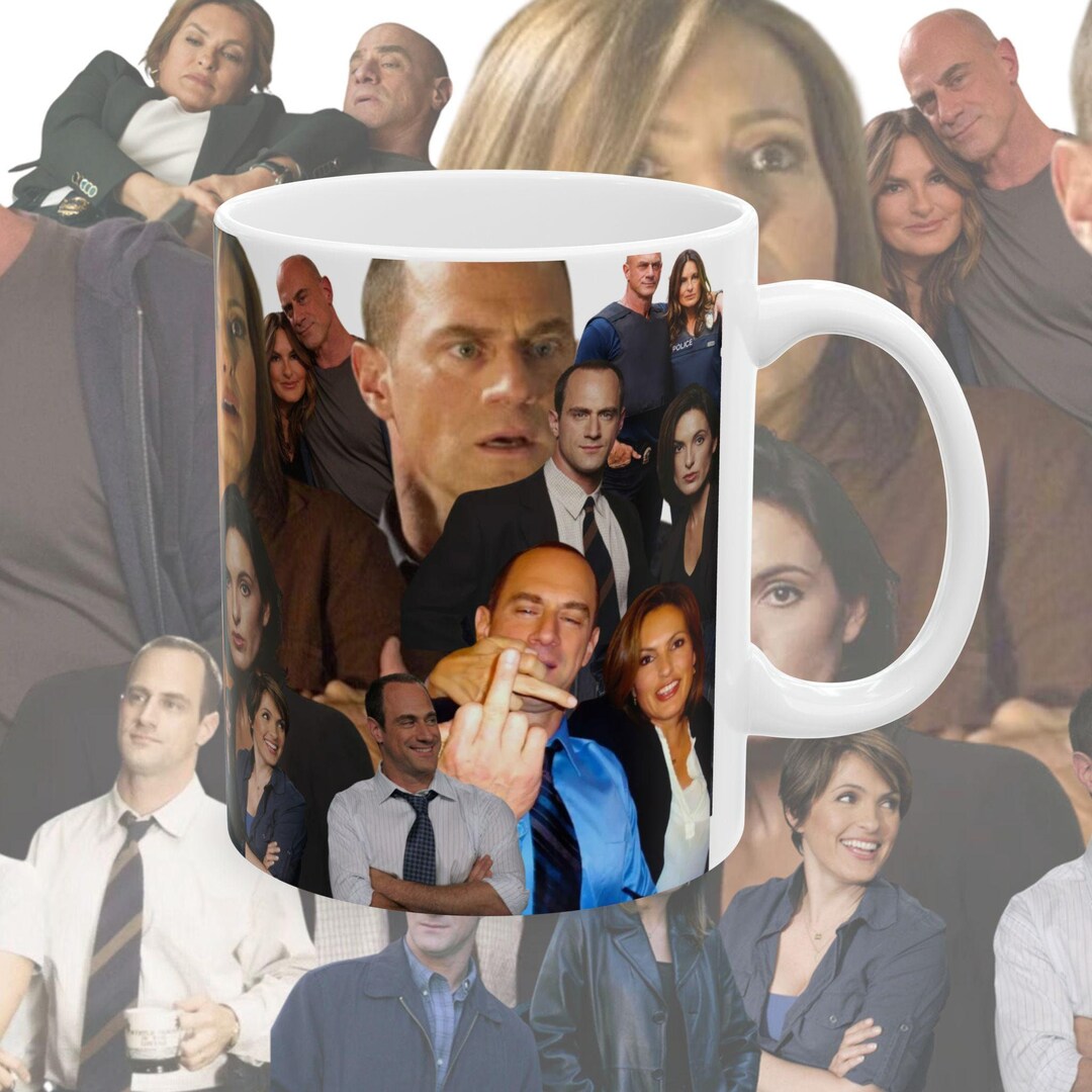 SVU Law and Order Mug, Olivia Benson, Elliot Stabler Mug, Crime Junkie ...