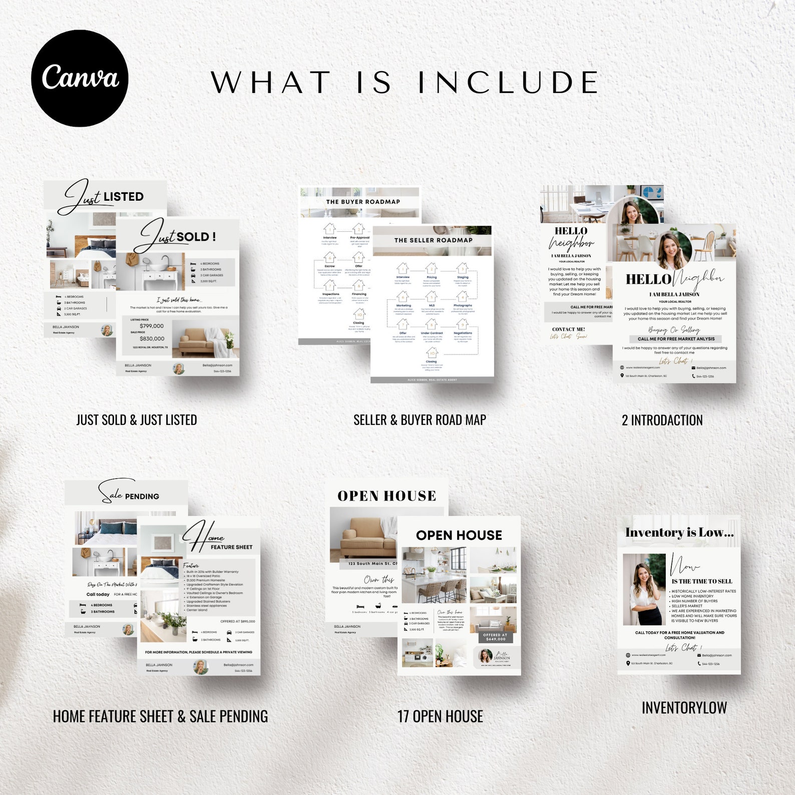 Real Estate Open House Neighbor Flyers Template , Introduction Flyer ...