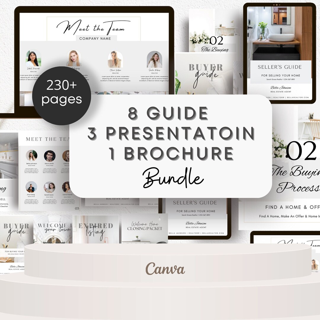 Real Estate Marketing Buyer Guide Seller Templates , Guide, Real Estate ...