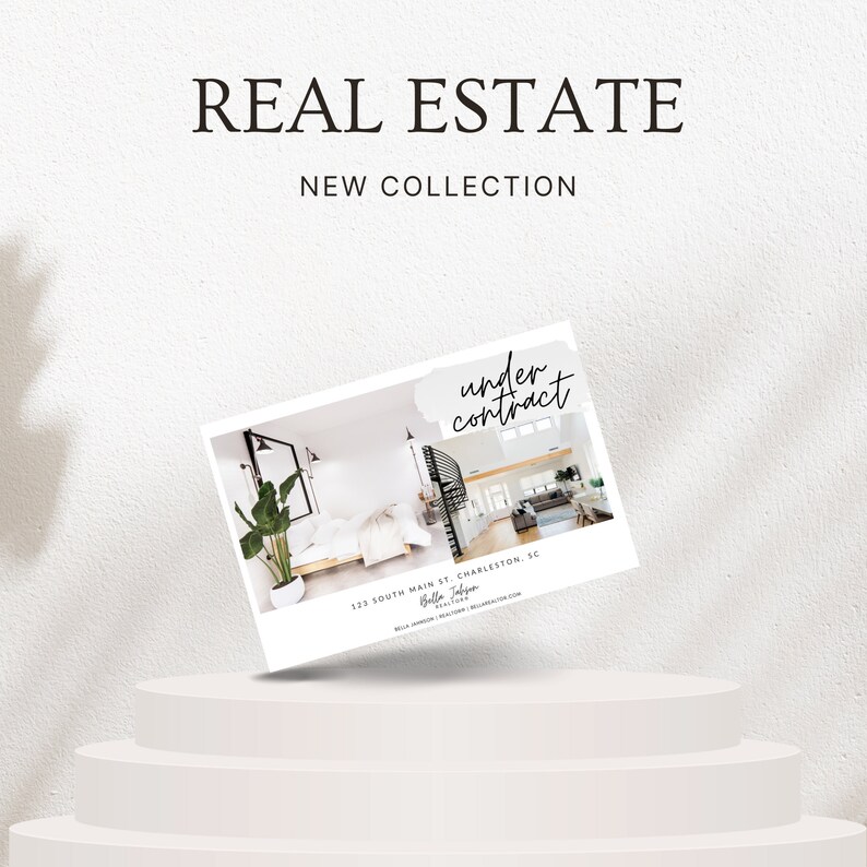 Editable Real Estate Postcard Bundle Template Introduction - Etsy
