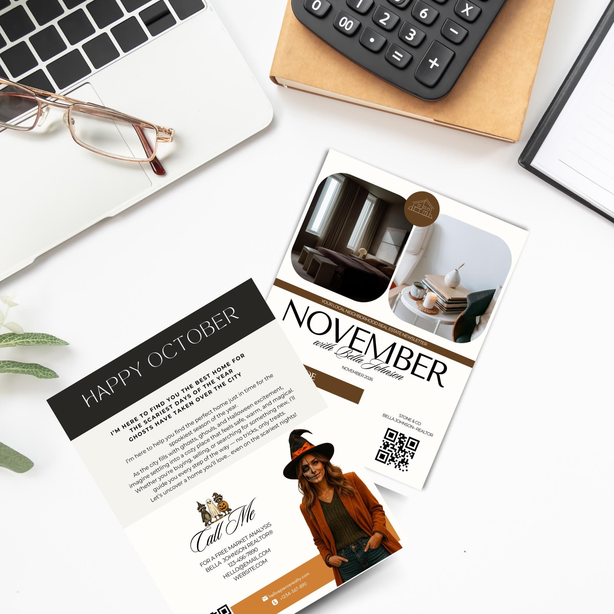 2026 Real Estate Newsletter Bundle Mailler Real Estate Marketing 12 ...