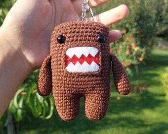 Domo Kun Keychain - Etsy