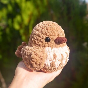 Crochet Bird Pattern, Crochet Sparrow Pattern, Christmas&festive ...