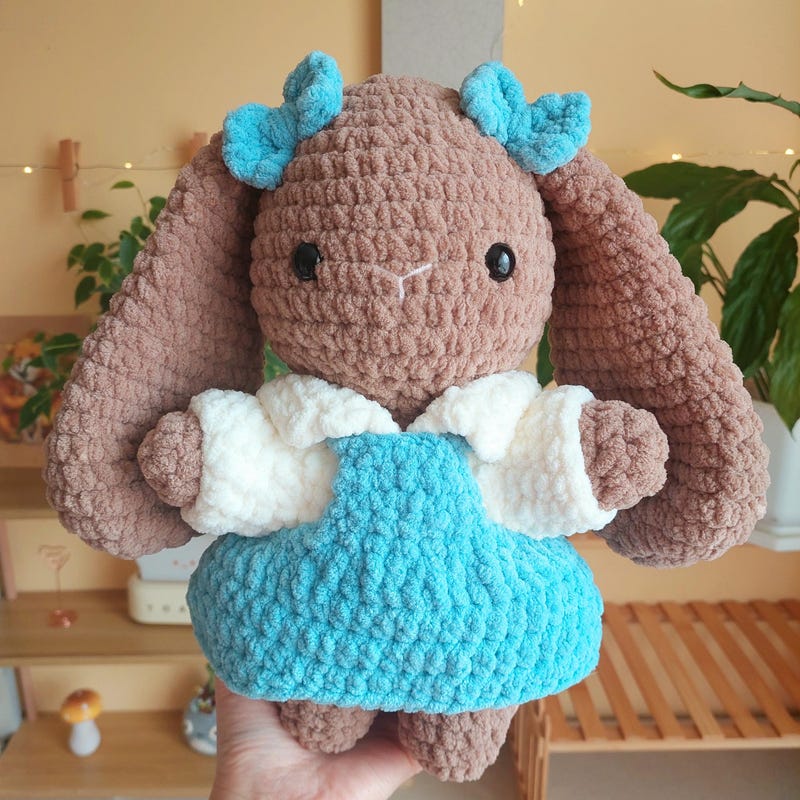 Cute Bunny Plush - Etsy