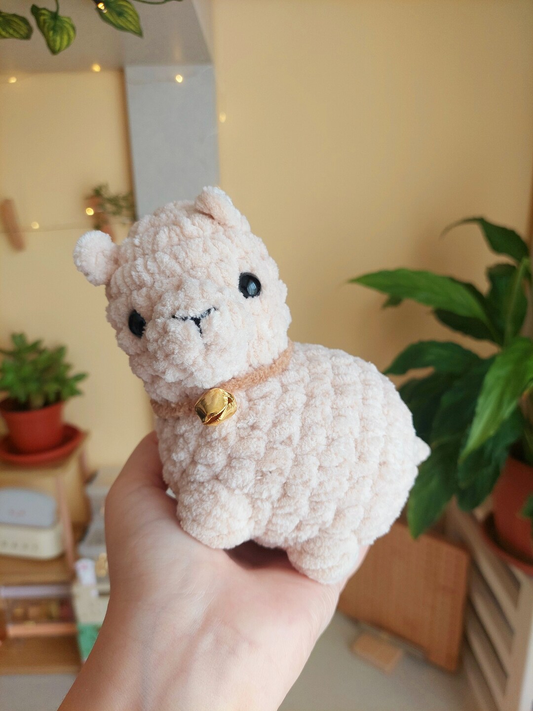 Crochet Llama Plushie, Baby Llama Amigurumi, Super Soft and Chubby ...