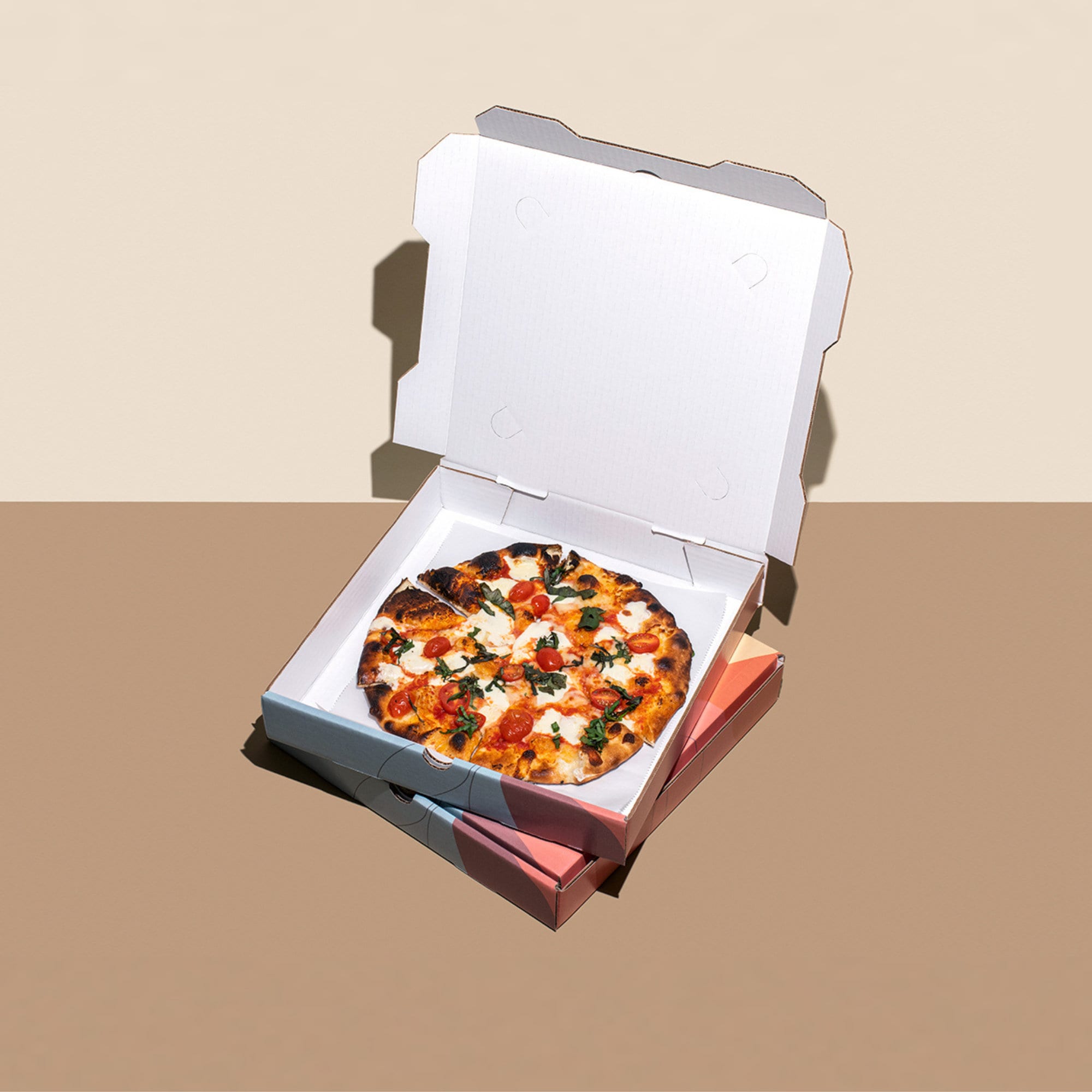 Pizza Custom Boxes 14x14x2, Full-color on Premium White Box, Use Your ...