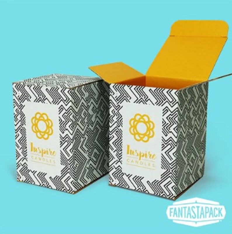 STE Custom Boxes 7x7x7, Full-color, Use Your Own Design on Premium ...