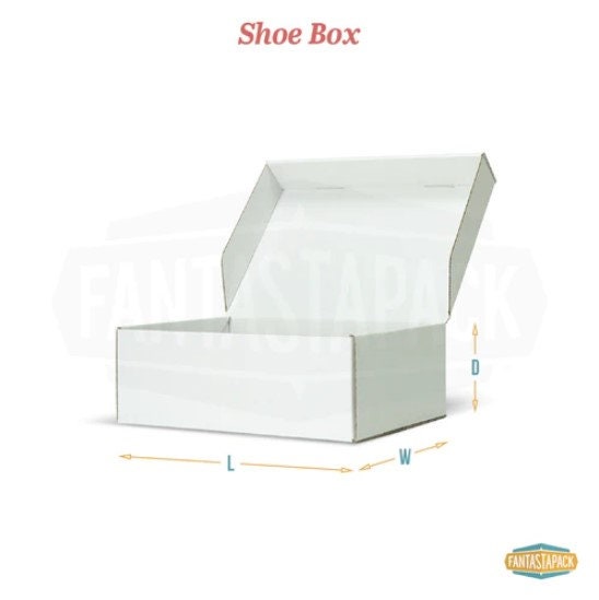 Custom Shoe Boxes 14x10x5, Full-color, Use Your Own Design, Sturdy ...