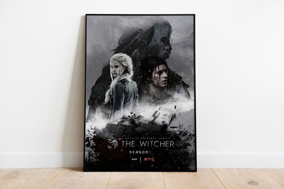 Home Decor Wall Hangings The Witcher Netflix Series Season 2 Poster ...