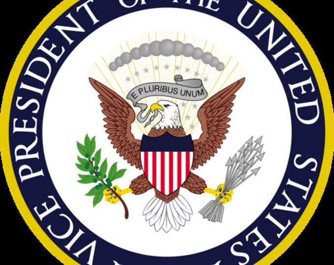 Vice President Presidential Seal United States SIZE Vinyl Decal Sticker ...