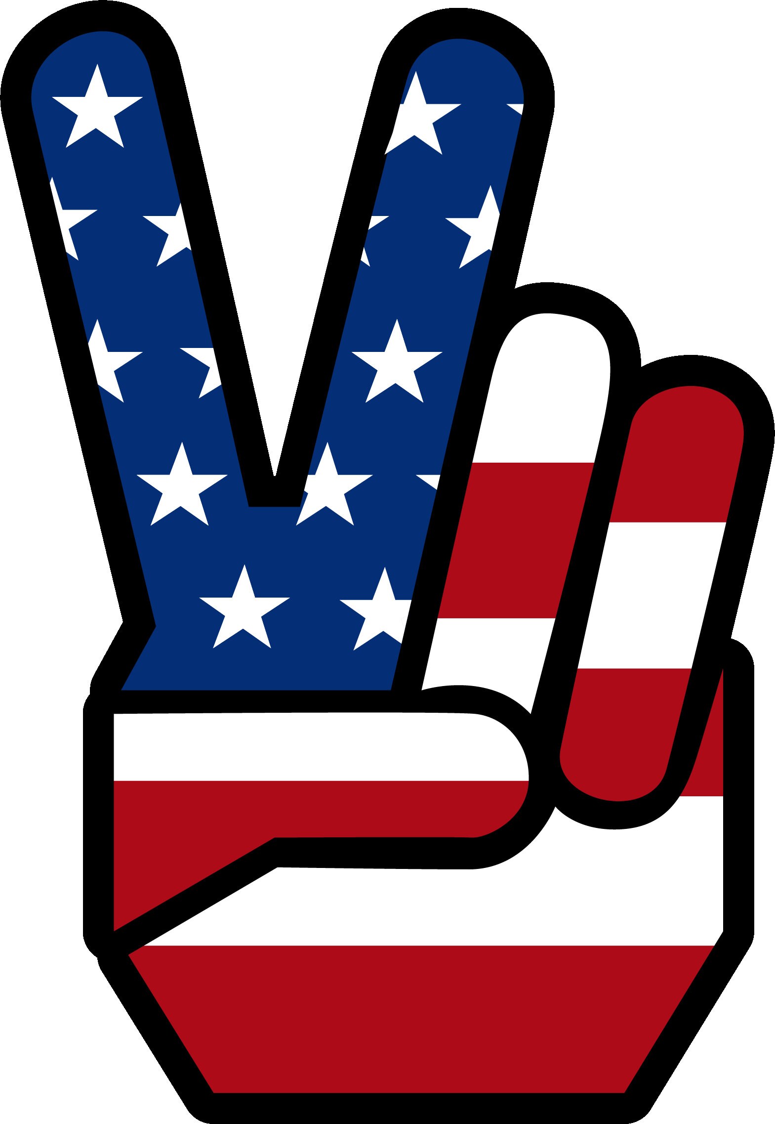 Peace Sign Flag Vinyl Sticker Decal Sign SIZES Bumper Laptop Car Window ...