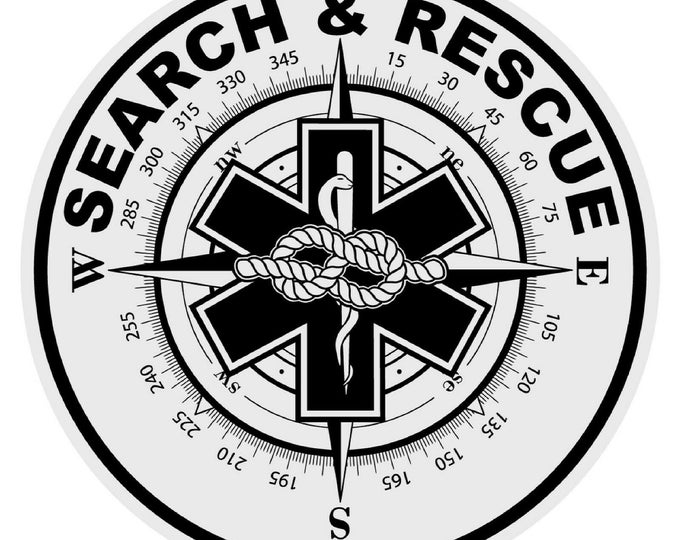 Search and Rescue SIZE Vinyl Decal Sticker Car Truck Laptop Wall - Etsy